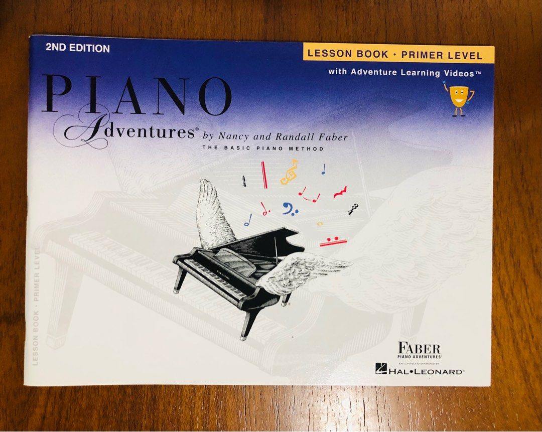 Piano Adventures Lesson Book Primer Level, Hobbies & Toys, Music ...