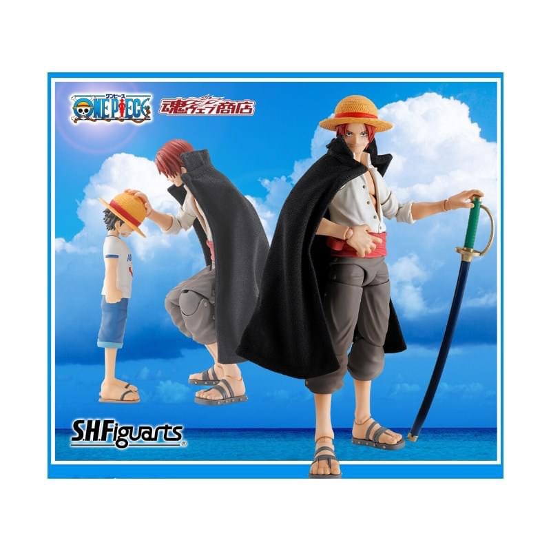 [PO] Bandai One Piece SHF S.H. Figuarts SHANKS ＆ MONKEY.D.LUFFY -KID ...