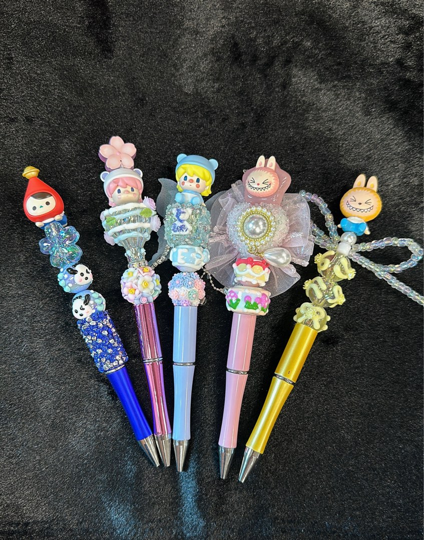 POPMART Handmade Pens (Pucky/Sweet Bean/Labubu), Hobbies & Toys ...