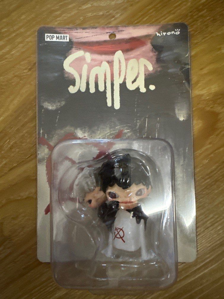 Popmart hirono simper hangcard, Hobbies & Toys, Toys & Games on Carousell