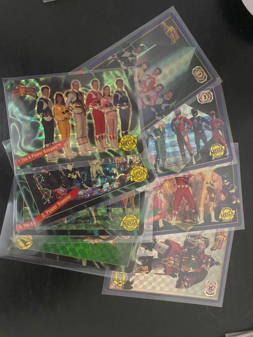 Power Rangers Cards, Babies & Kids, Infant Playtime on Carousell