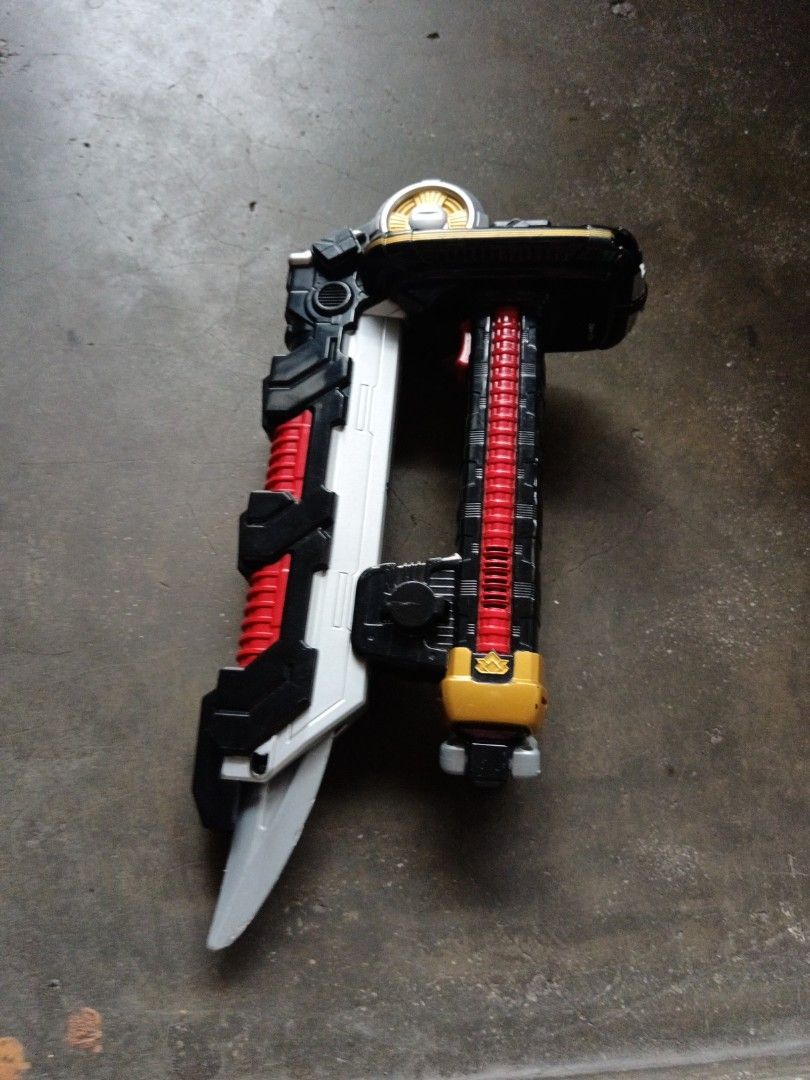 Power Rangers Samurai Deluxe Mega Blade Folding Sword Sound 2010 Bandai ...