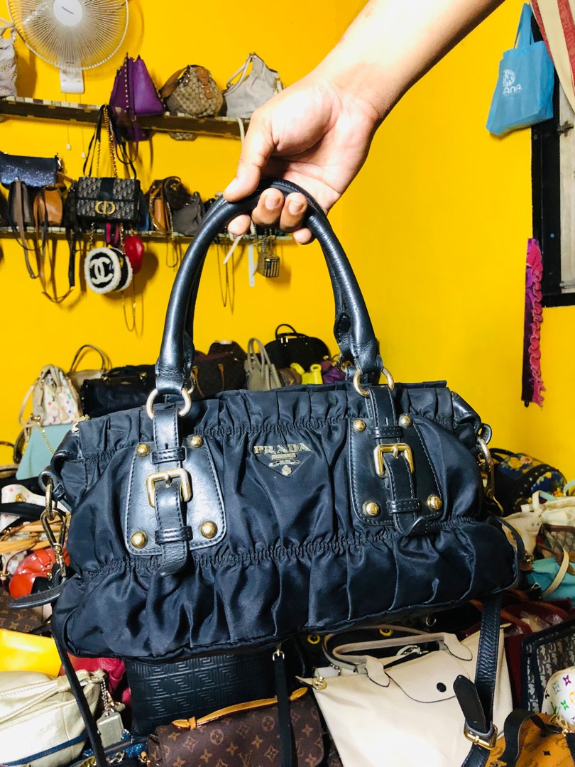 prada kedut, Luxury, Bags & Wallets on Carousell