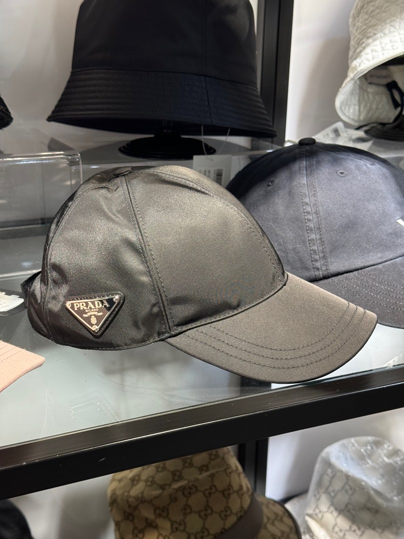 Prada ReNylon Cap, Men's Fashion, Watches & Accessories, Caps & Hats on ...