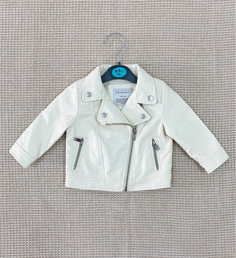 PRIMARK Baby Leather Jacket, Babies & Kids, Babies & Kids Fashion on ...