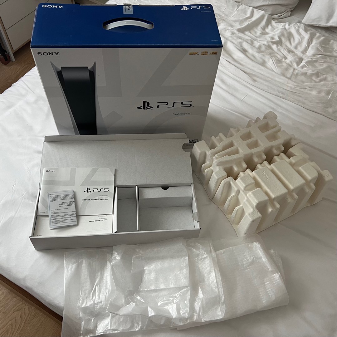 PS5 PlayStation 5 Box ONLY complete packaging, Video Gaming, Video Game ...