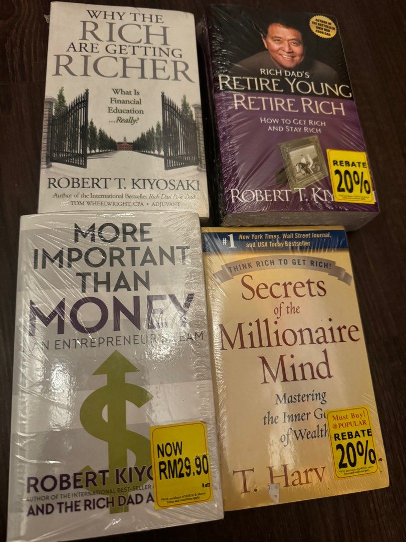 Rich Dad books, Hobbies & Toys, Books & Magazines, Storybooks on Carousell