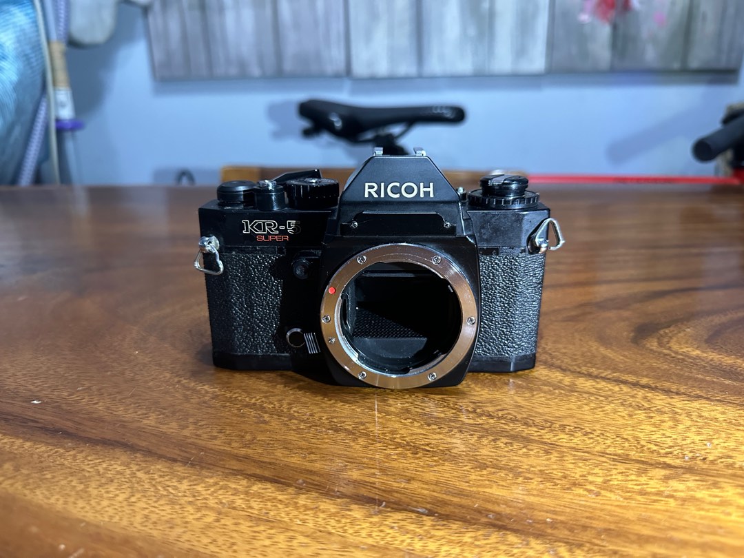 Ricoh KR-5 Super Film Camera, Photography, Cameras on Carousell