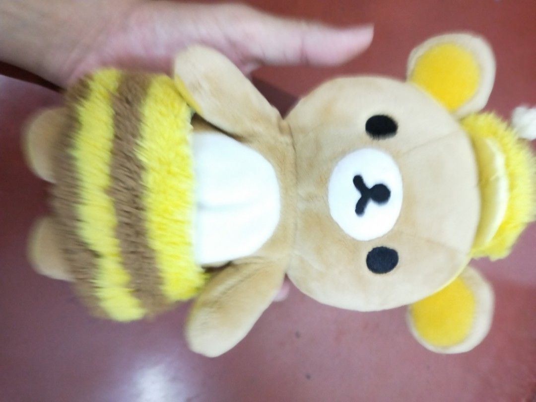 Rilakkuma Plush Doll Honey Bee style, Hobbies & Toys, Toys & Games on ...