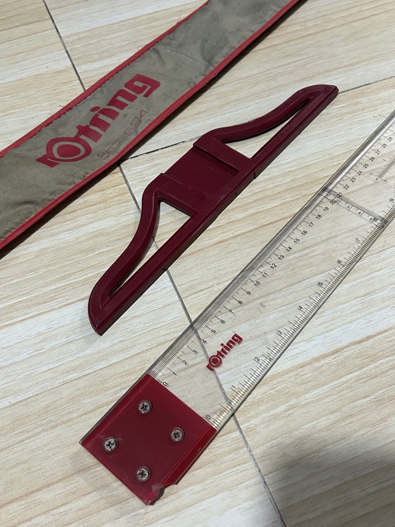 Rotring T-Square 24” (Acrylic), Hobbies & Toys, Stationary & Craft ...