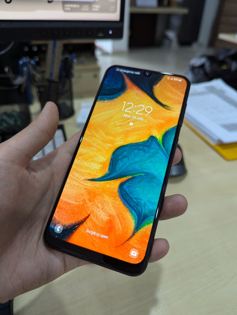 Samsung A30 Black 64 GB, Mobile Phones & Gadgets, Mobile Phones ...