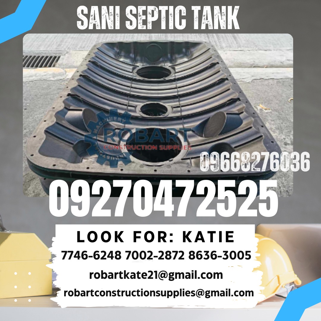 SANI SEPTIC TANK, Commercial & Industrial, Construction Tools ...
