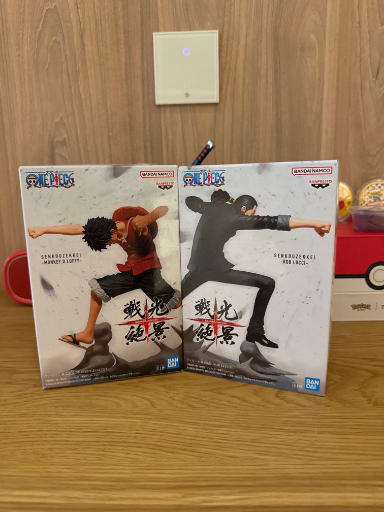 Set for $40 - Rob Lucci / Monkey D Luffy - One Piece Senkouzekkei ...