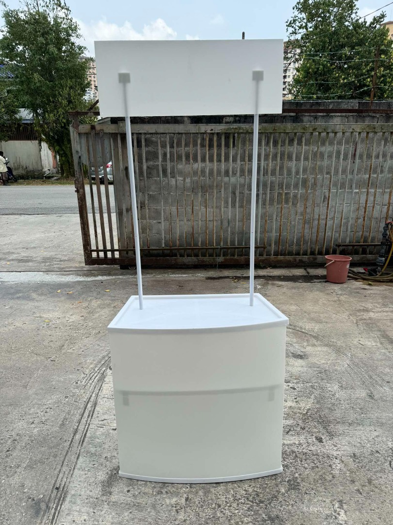 [Set] Portable Display Counter Stand Sampling Booth Stall Exhibition ...