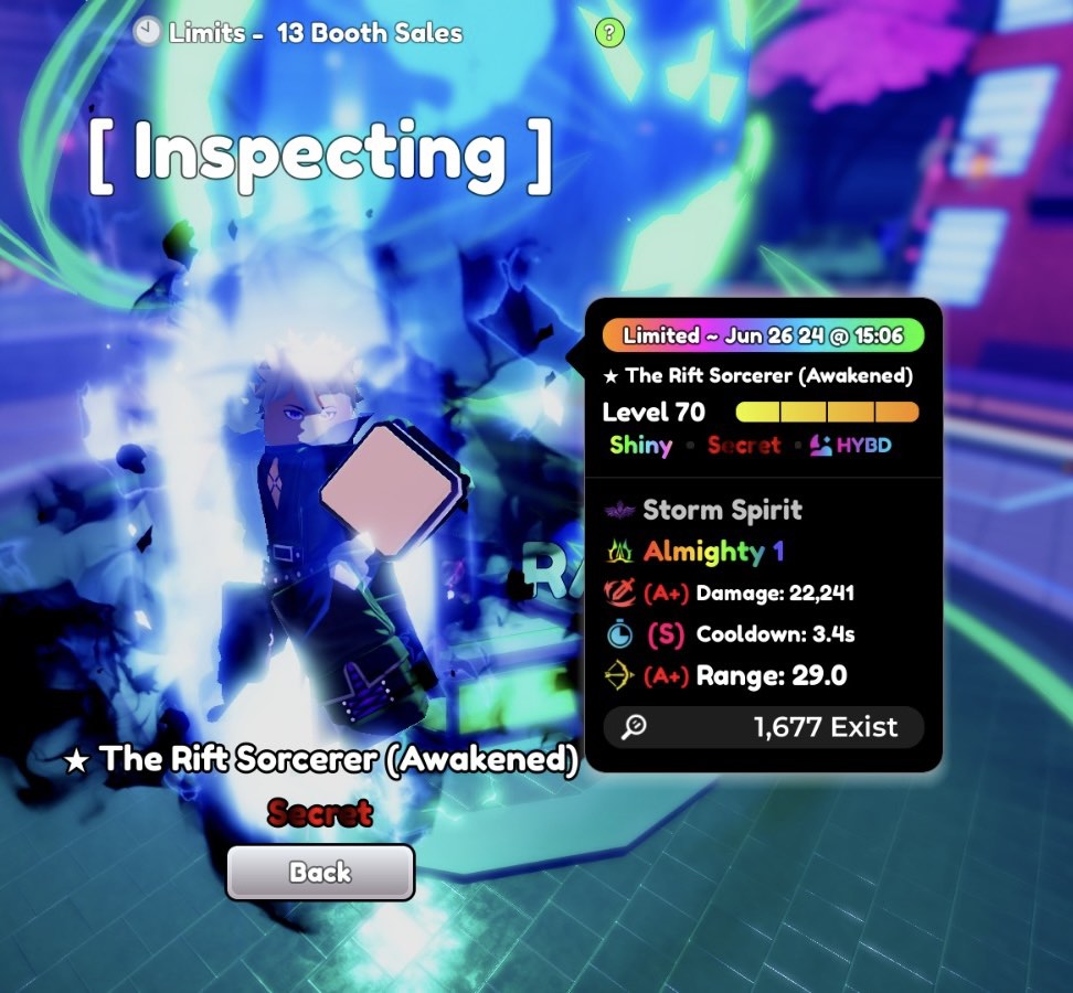 SHINY ALMIGHTY GOJO ANIME DEFENDERS, Video Gaming, Gaming Accessories ...