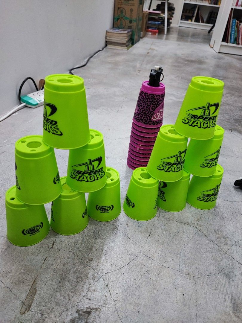 Speed Stacks Cups Set, Hobbies & Toys, Toys & Games on Carousell