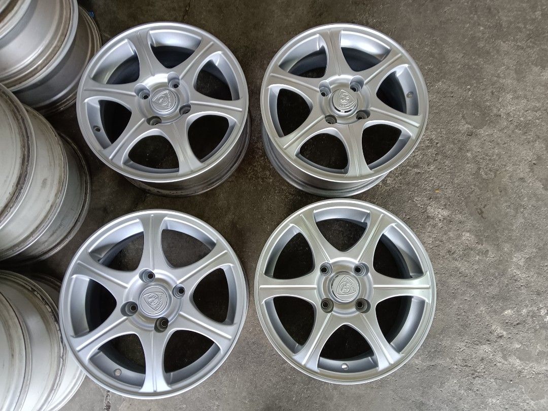 Sport rim second 15 proton original Persona waja iriz saga iswara, Auto ...