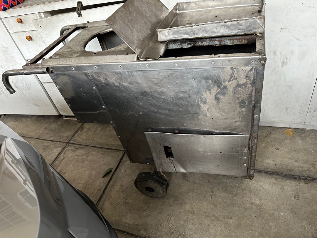 Stainless steel fishball/food cart, Commercial & Industrial, Industrial ...