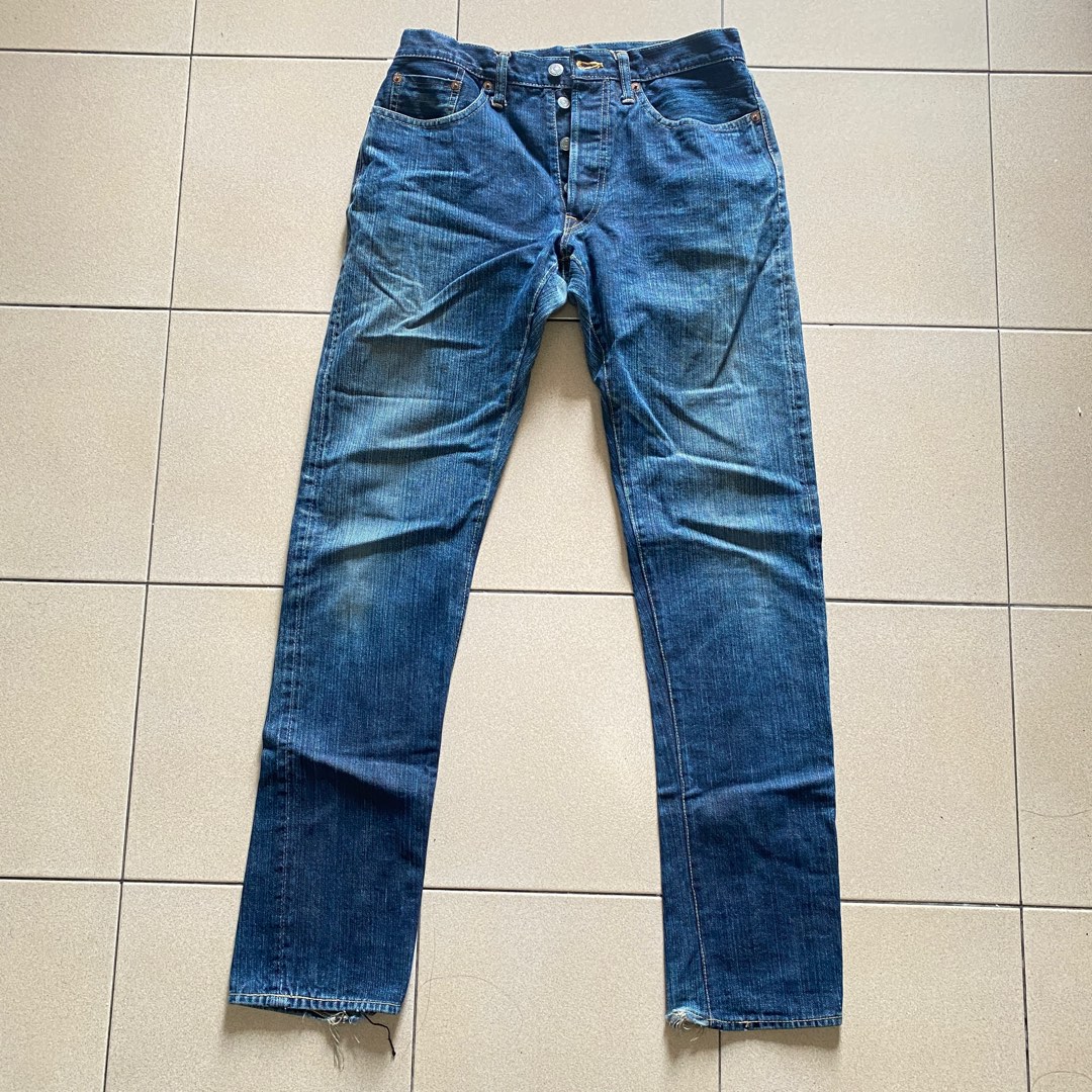 Studio D'Artisan D1002 Slim Fit size 32/32 Japanese Selvedge not iron heart momotaro flathead ...