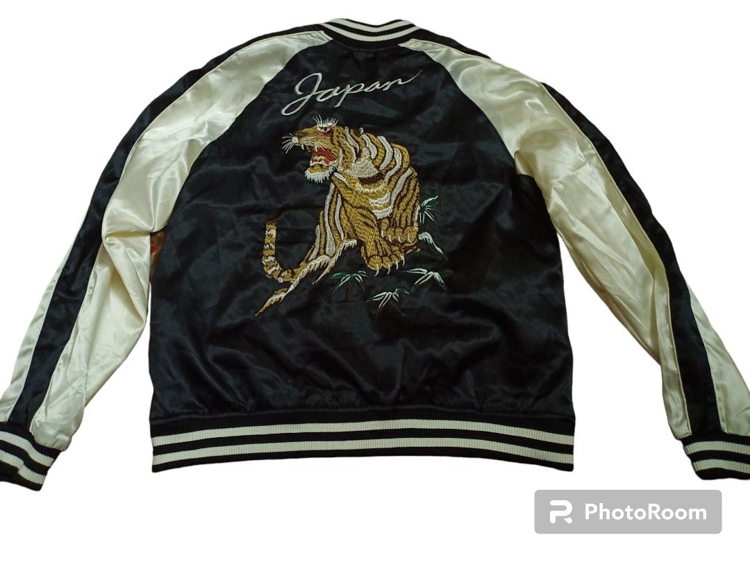 Sukajan Japanese Tiger, Men's Fashion, Coats, Jackets and Outerwear on ...