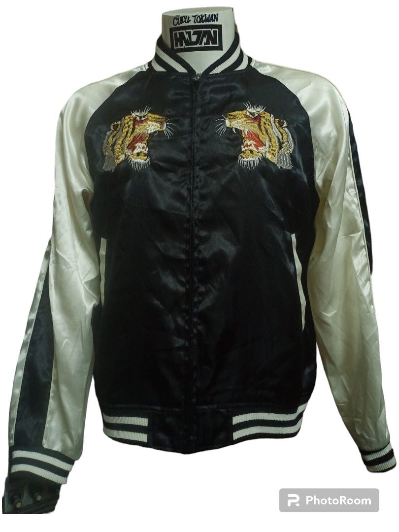 Sukajan Japanese Tiger, Men's Fashion, Coats, Jackets and Outerwear on ...