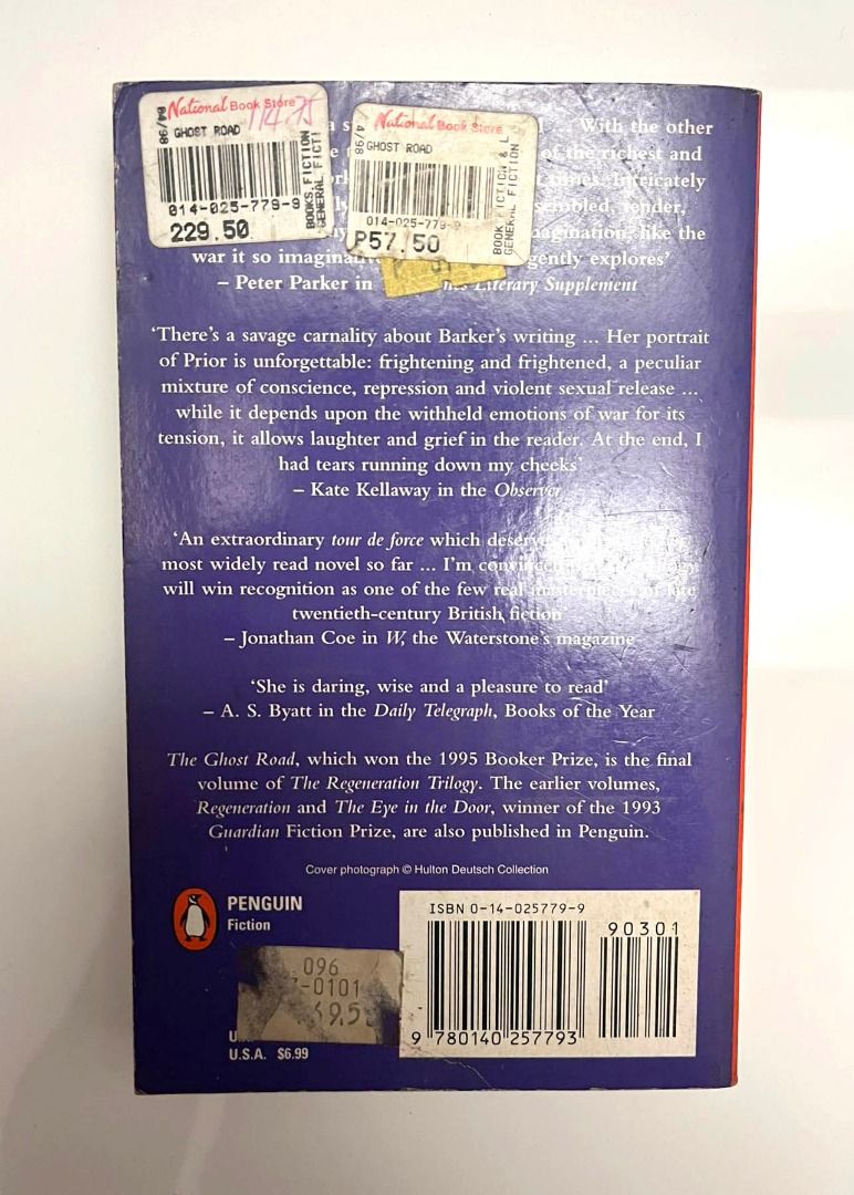 The Ghost Road by Pat Barker, Hobbies & Toys, Books & Magazines ...