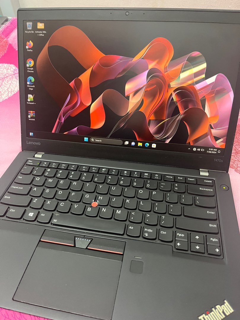 ThinkPad T470s/TouchScreen/i5-7th/12GB/256GB/Intel UHD Graphics 620 ...