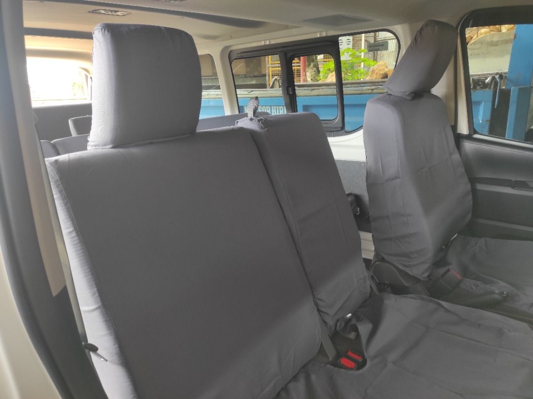 TOYOTA HIACE COMMUTER DELUXE SEAT COVER, Car Parts & Accessories ...