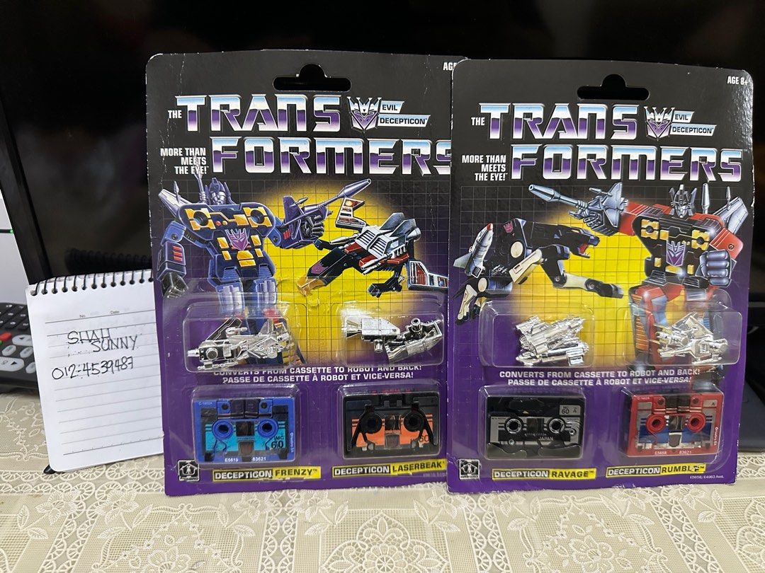 Transformers G1 reissues casset, Hobbies & Toys, Toys & Games on Carousell