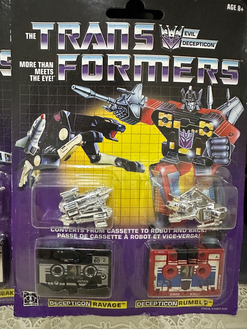 Transformers G1 reissues casset, Hobbies & Toys, Toys & Games on Carousell