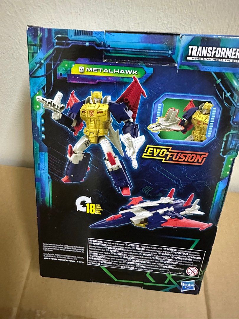 Transformers Legacy Evolution MetalHawk with Autobot Pretender, Hobbies ...