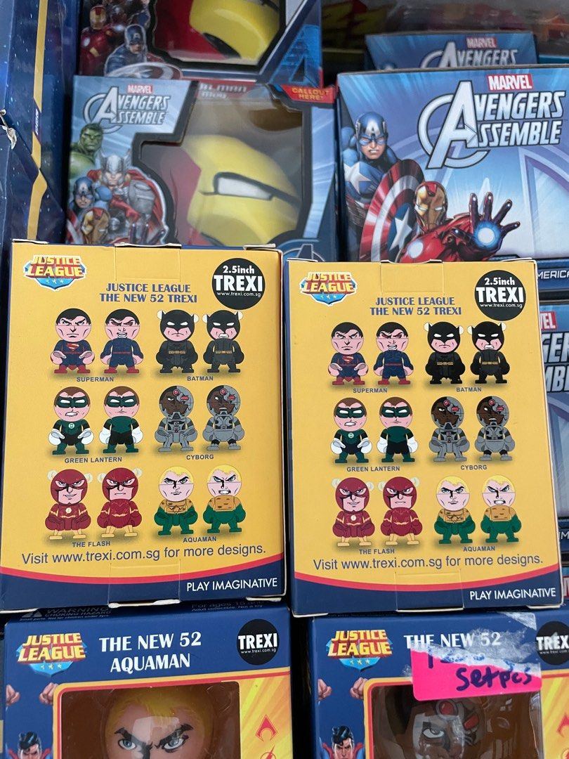 Trexi DC Justice League Set, Hobbies & Toys, Toys & Games on Carousell