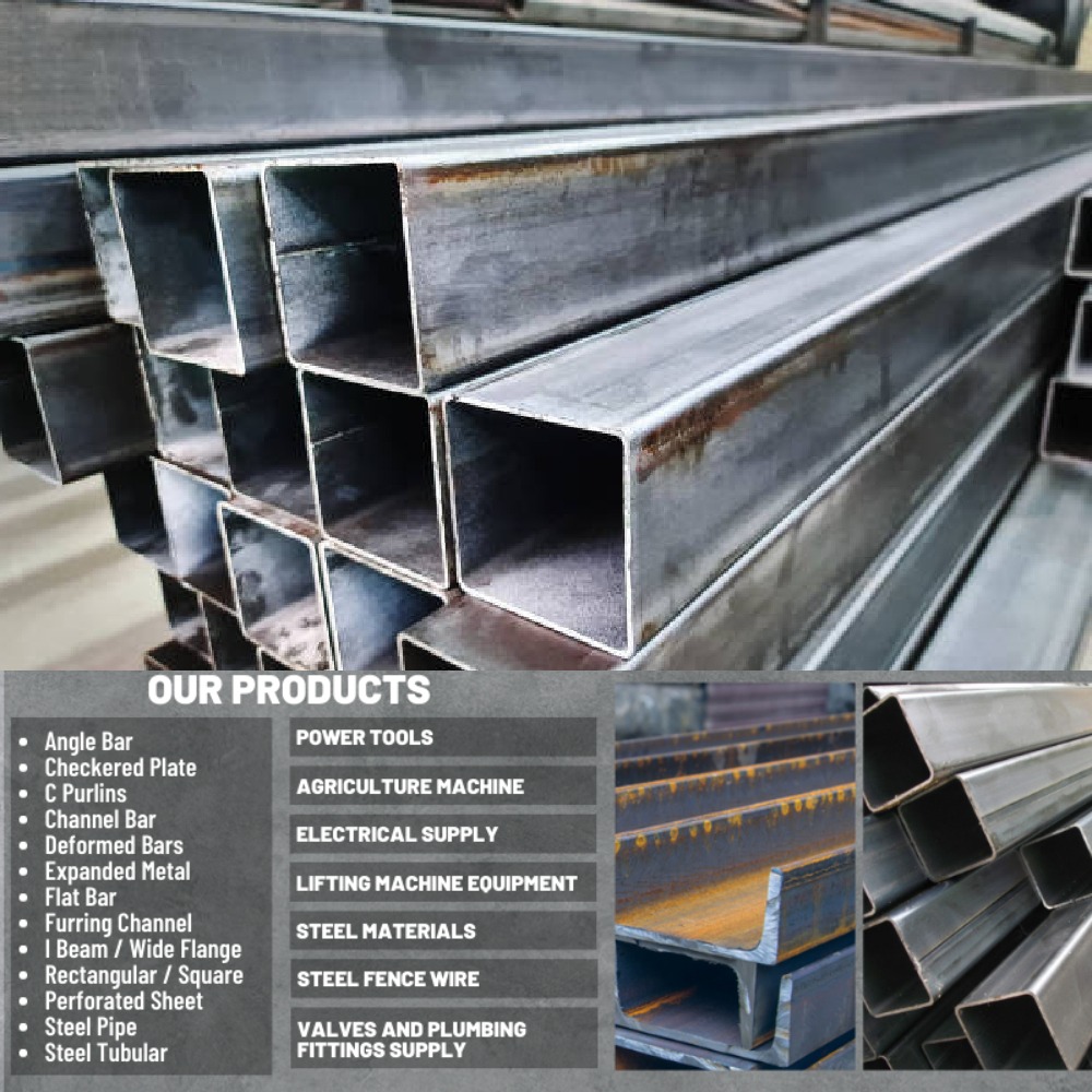 Tubular 1"x1"x6m / Steel Tubular / Square Tube, Commercial & Industrial ...