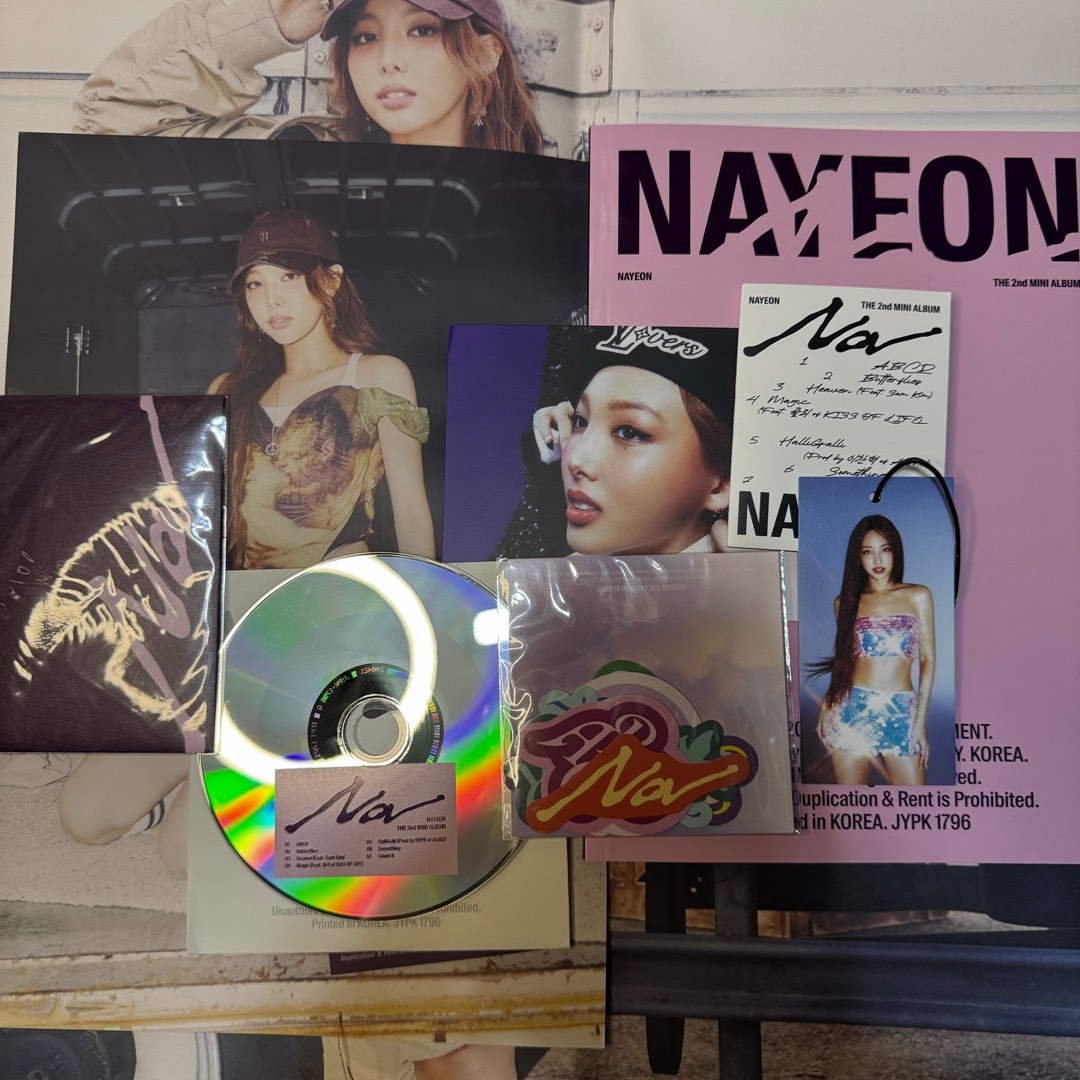 TWICE Im Nayeon NA Album ABCD Version B Unsealed, Hobbies & Toys ...