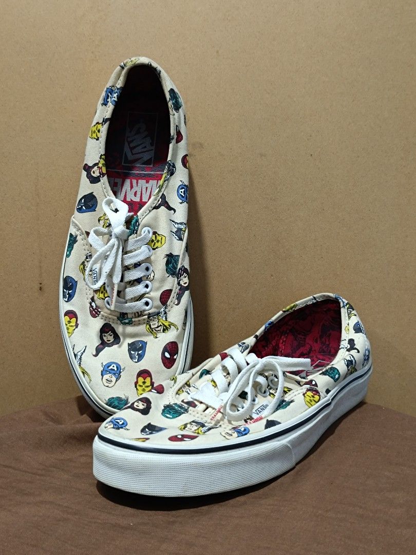 Vans Marvel Heads, Men's Fashion, Footwear, Sneakers on Carousell
