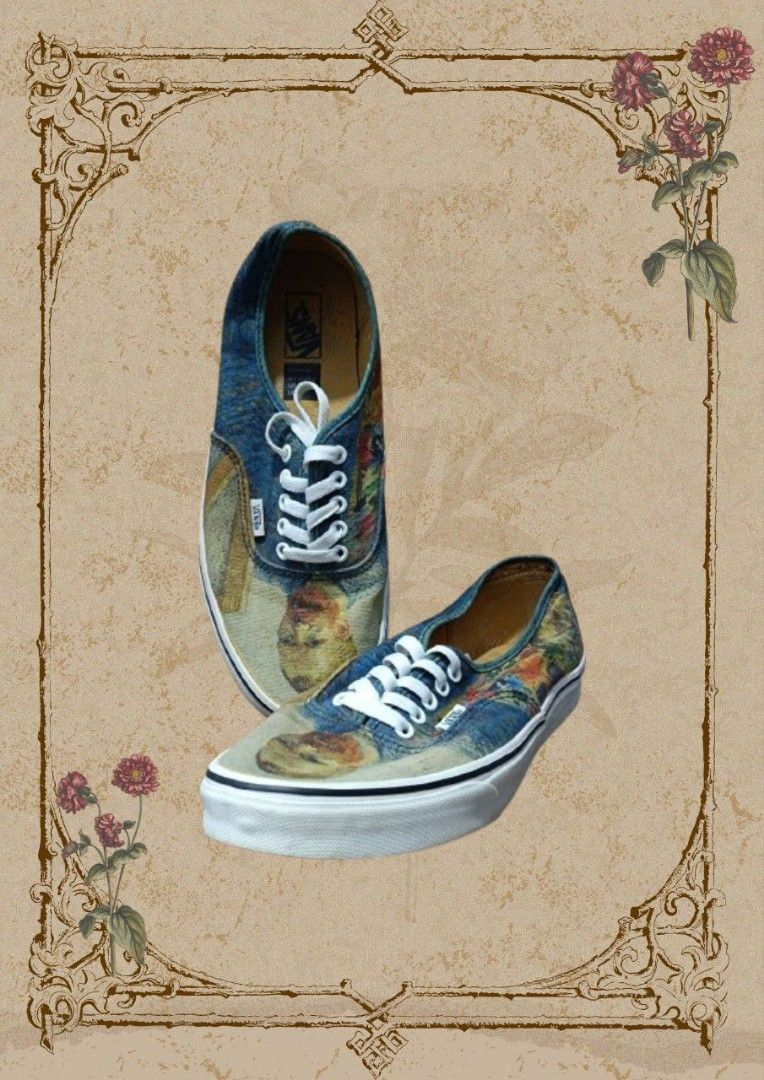 Vans Vincent Van Gogh Portrait, Men's Fashion, Footwear, Sneakers on ...