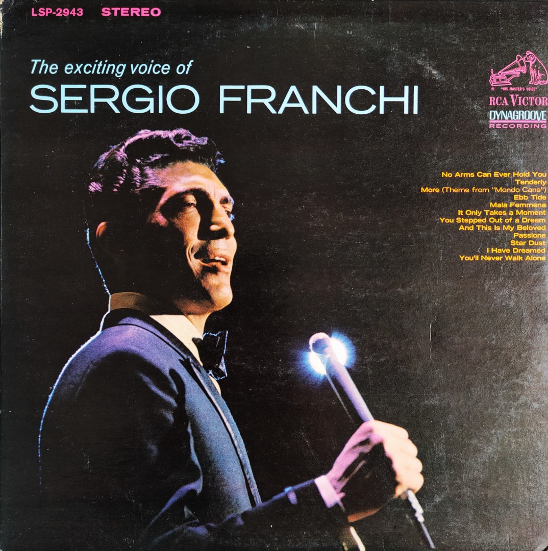 VINYL / US PRESS 1964 & 1968 / SERGIO FRANCHI LOT / RM70 EACH (FIXED ...