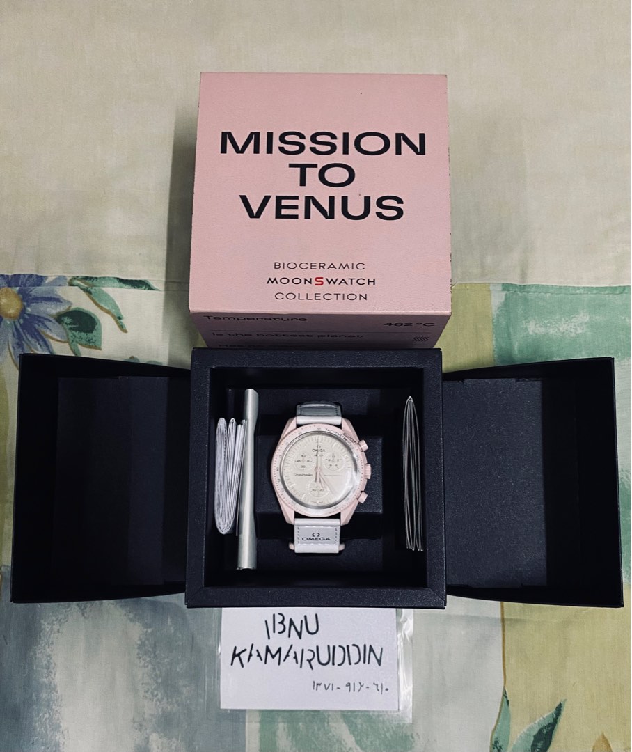 Watch Swatch X Omega ( VENUS ), Men's Fashion, Watches & Accessories ...