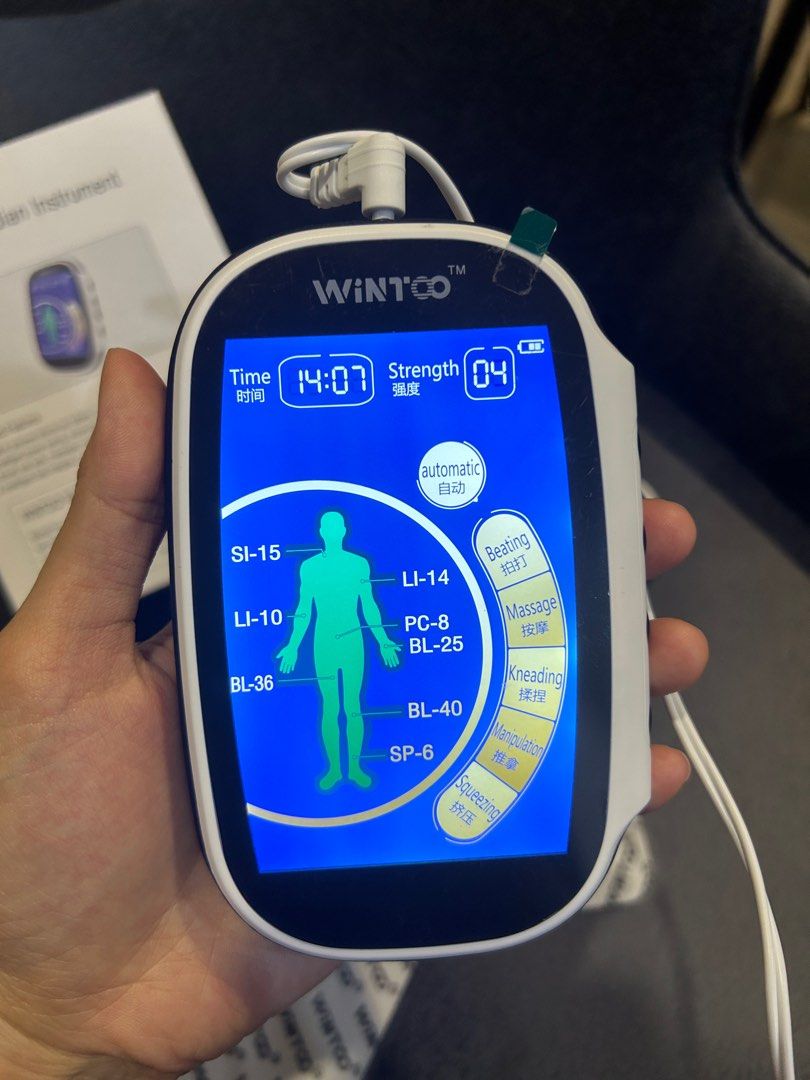 Wintoo Digital Meridian Instrument, Health & Nutrition, Massage Devices ...