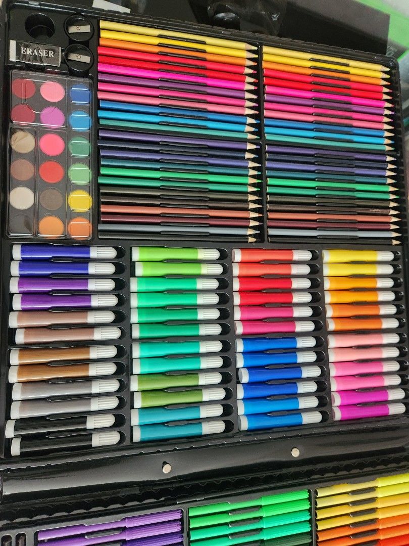 258 Pieces Art set, Hobbies & Toys, Stationery & Craft, Other ...