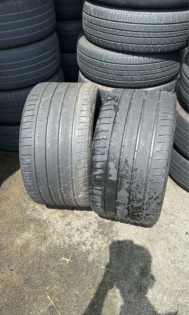2 X Michelin PS4S 295/30/19 Tyres (60% Threads), Car Accessories, Tyres ...
