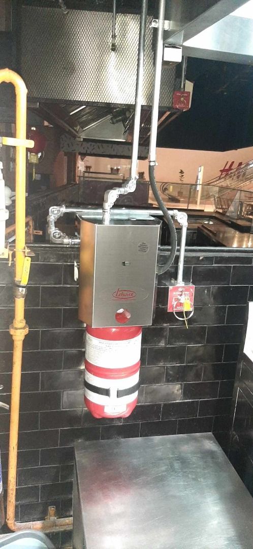 6Liters Lehavot Kitchen Fire Suppression Installation Complete Bfp ...