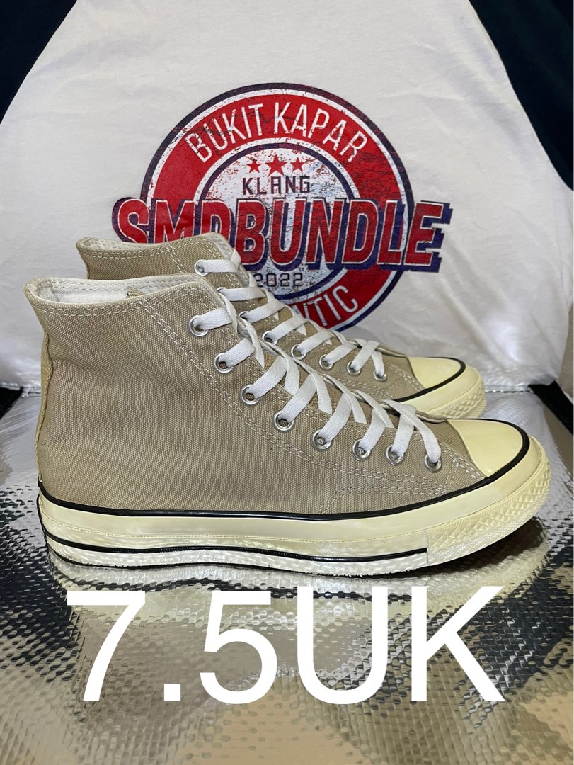 7.5UK CONVERSE CT70 HI GREYLITE, Men's Fashion, Footwear, Sneakers on ...