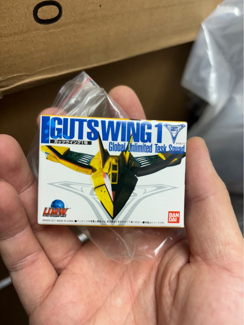 迷你版 鹹蛋超人 戰機 飛機 Figure Gutswing No. 1 Ultraman Tiga Ultra-Act 2 Monthly ...