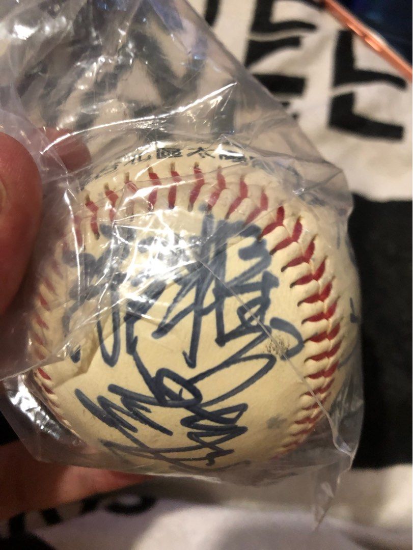 絕版 二手 太陽日 那魯灣 Gida Sampo 聲寶 TML 台灣大聯盟 多人 簽名球 棒球, 書籍、休閒與玩具, 收藏、紀念品, 其他古董在旋轉拍賣