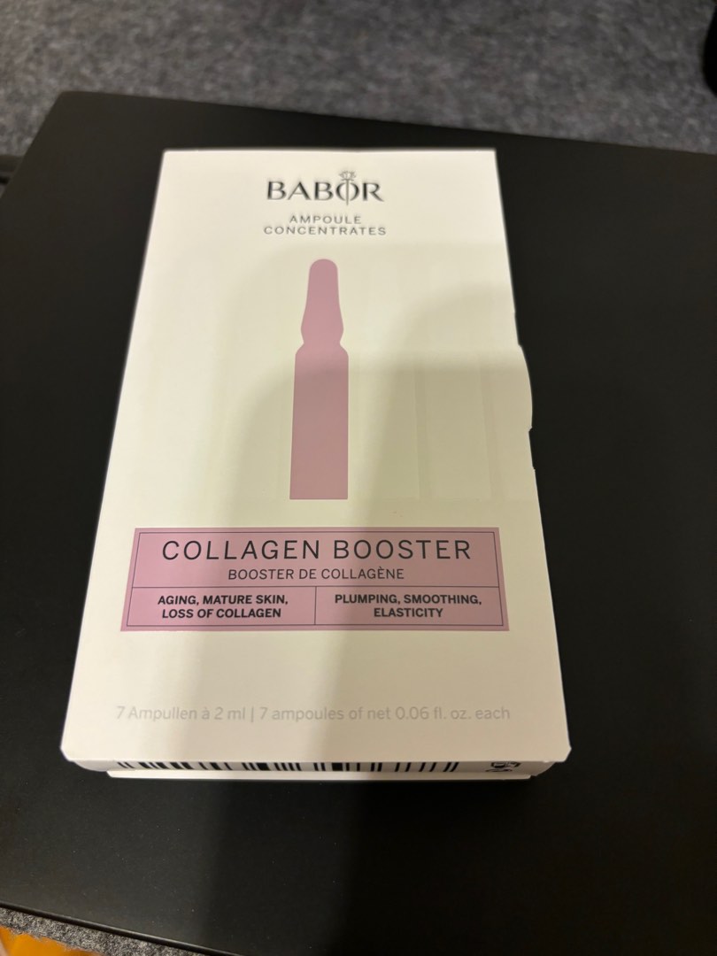 全新現貨 德國BABOR - COLLAGEN BOOSTER 三胜肽膠原激活安瓿（2ML X 7支） (新包裝), 美容＆個人護理, 健康及 ...
