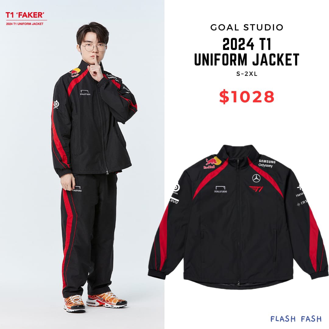 韓國代購】 GOALSTUDIO T1 24 Uniform Jacket, 男裝, 外套及戶外衣服 - Carousell