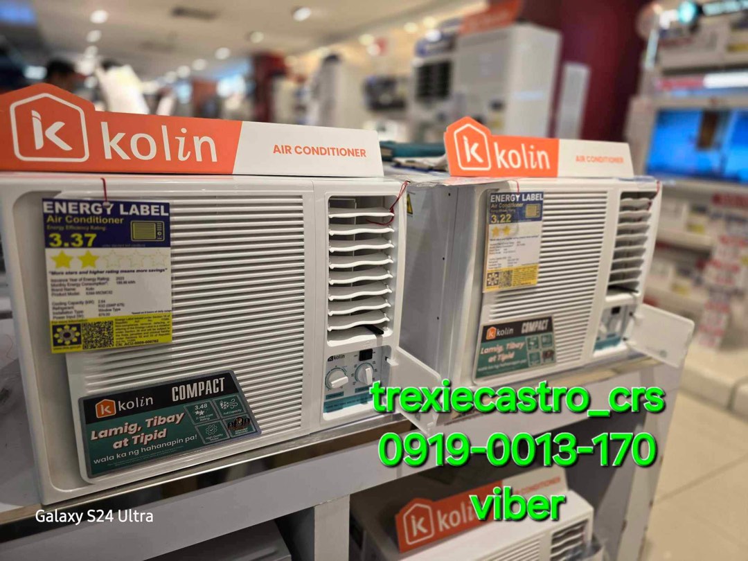 ️ NEW KOLIN WINDOW TYPE NON INVERTER WITH REMOTE AND KOLIN WINDOW TYPE ...