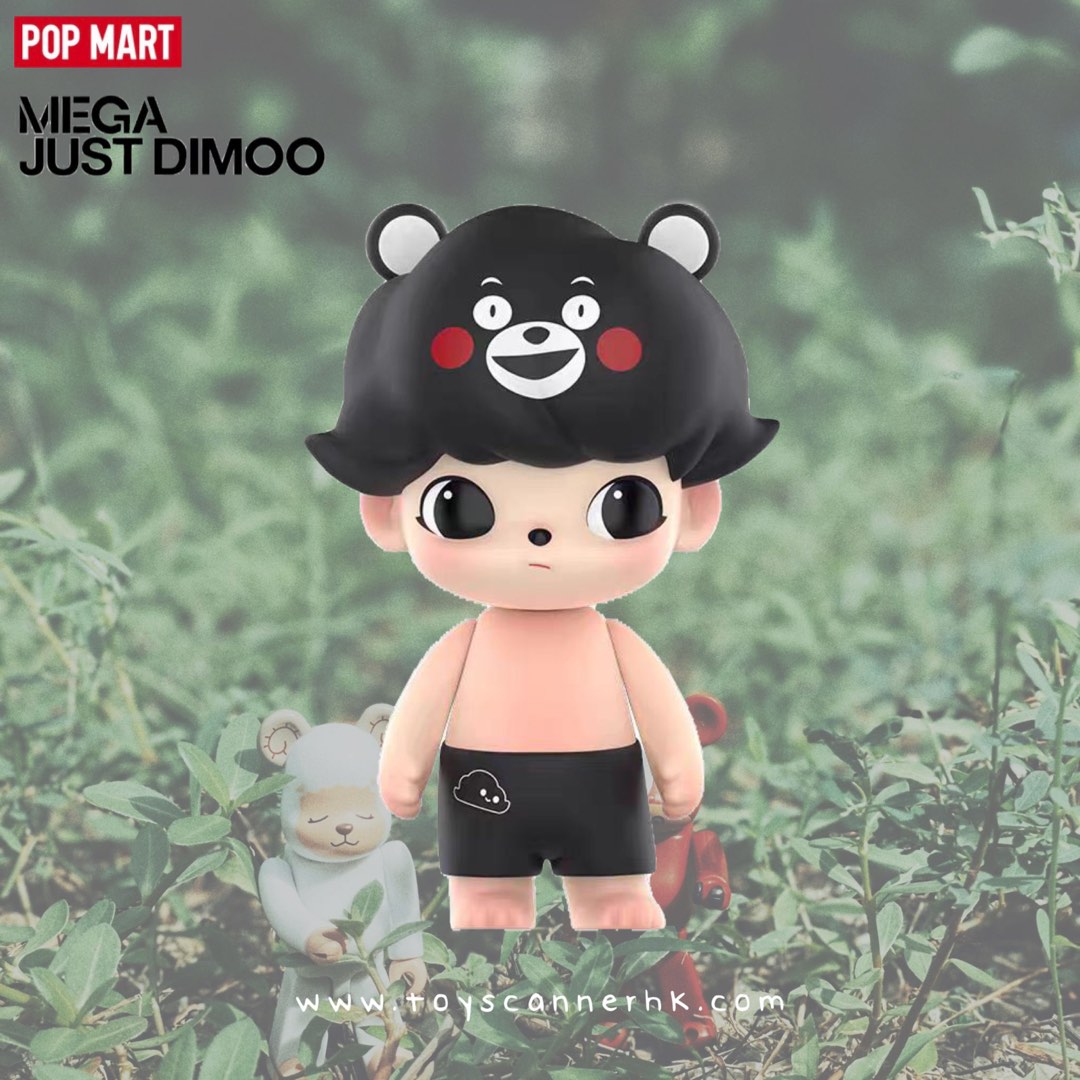 (預訂 Pre-Order) POP MART MEGA JUST DIMOO 熊本熊 400% 泡泡瑪特 Kumamon not ...