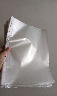 A4 Clear folders, Hobbies & Toys, Stationery & Craft, Stationery ...